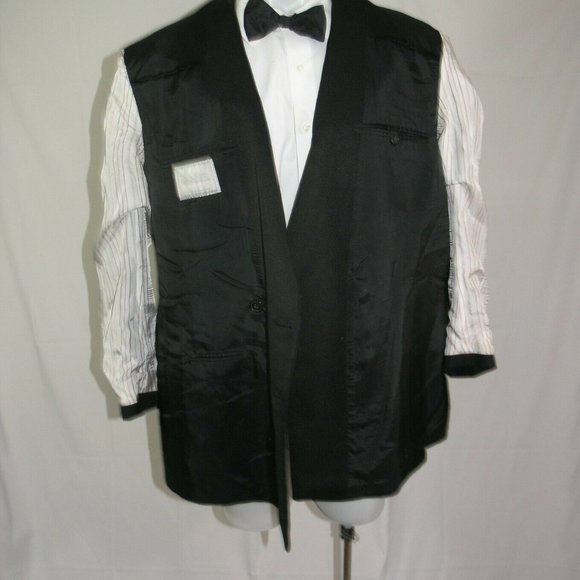 Domeninco Spano | Suits & Blazers | Domenico Spano Bespoke Solid Black ...